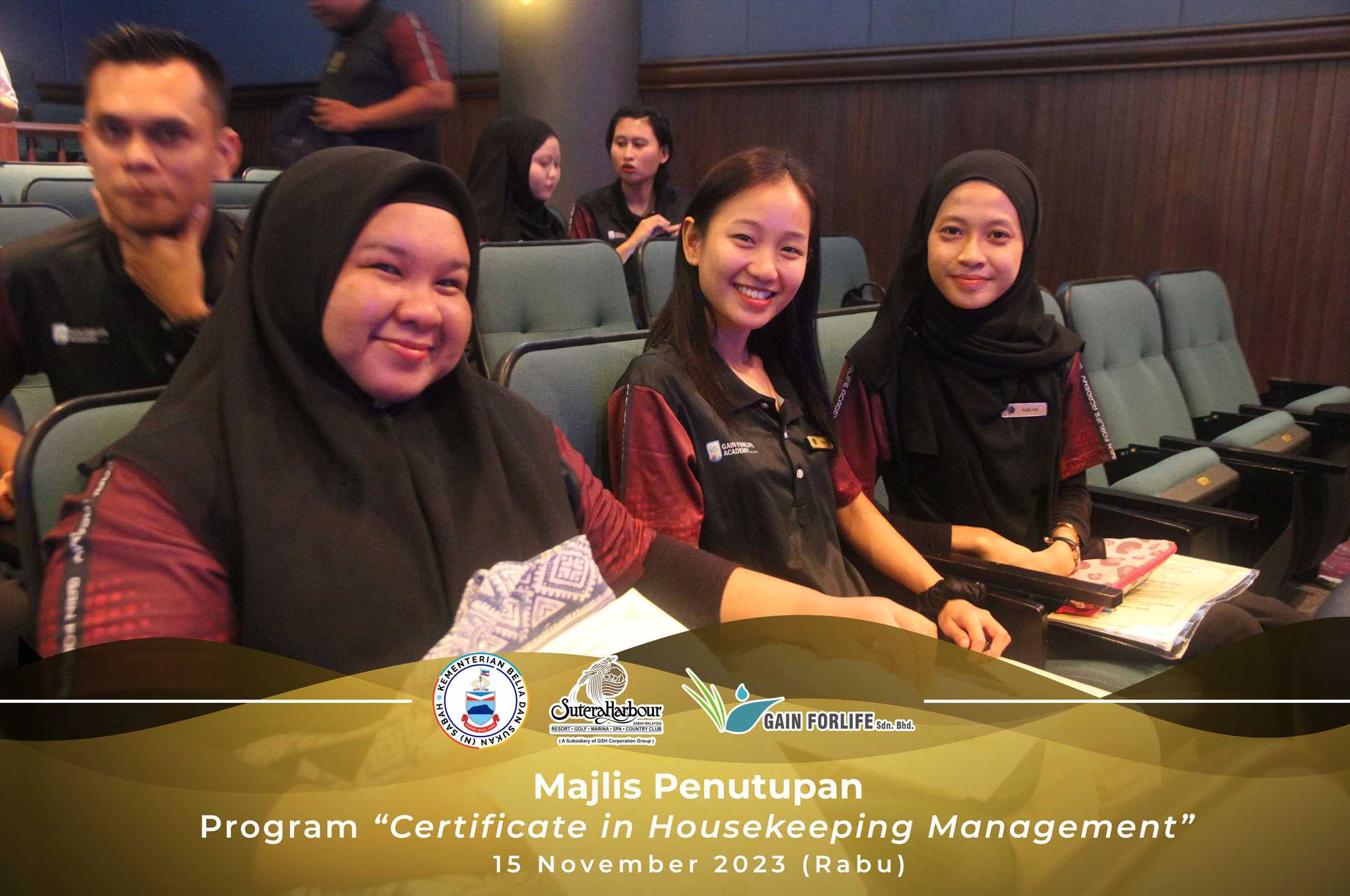 Majlis Penutupan Program Certificate in Housekeeping Management ...